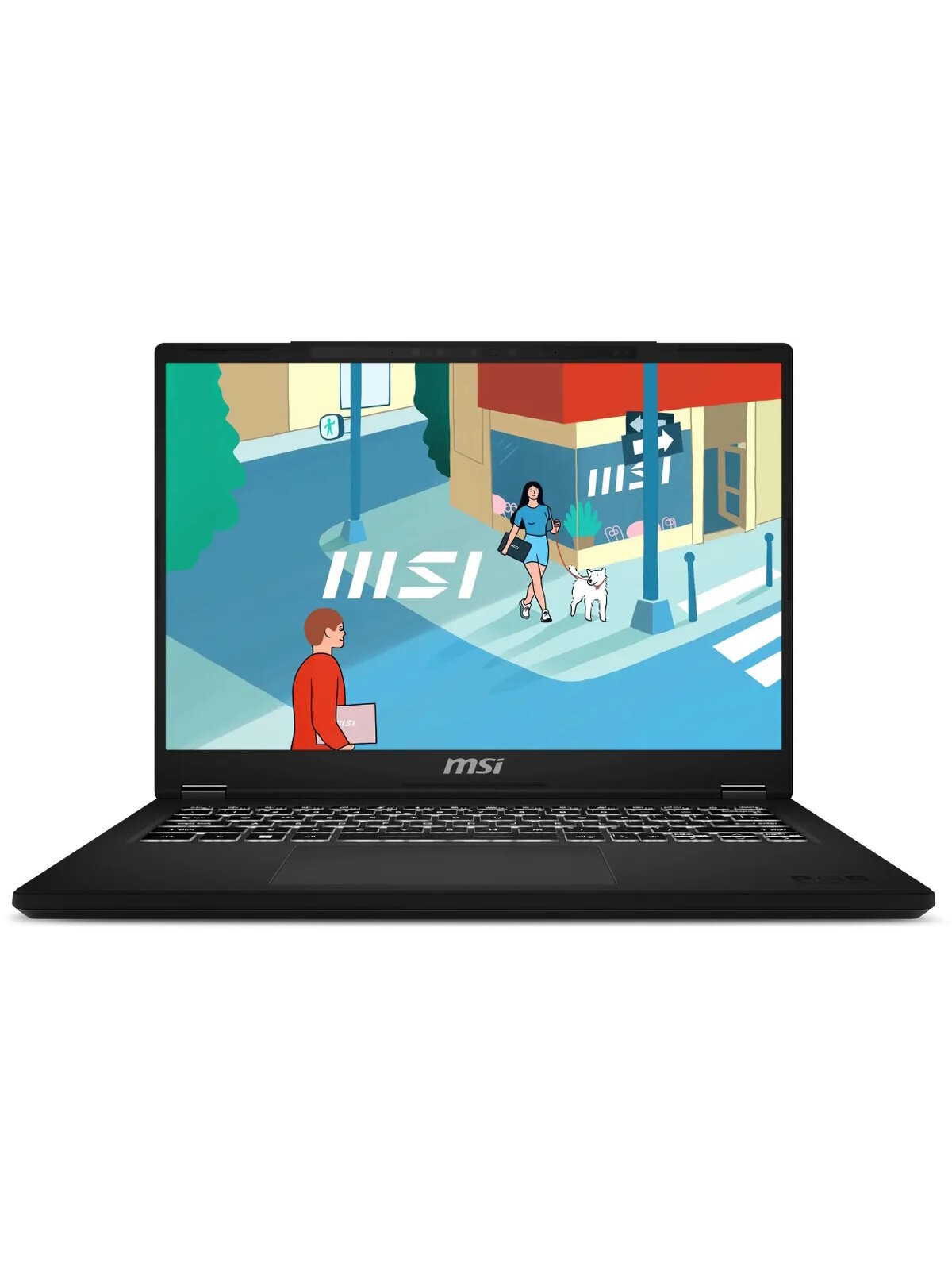Ноутбук MSI Modern 14H (9S7-14L112-091) 14" FHD+/Core i7-13700H/16GB/512GB SSD/Iris Xe Gr/W11P/Black
