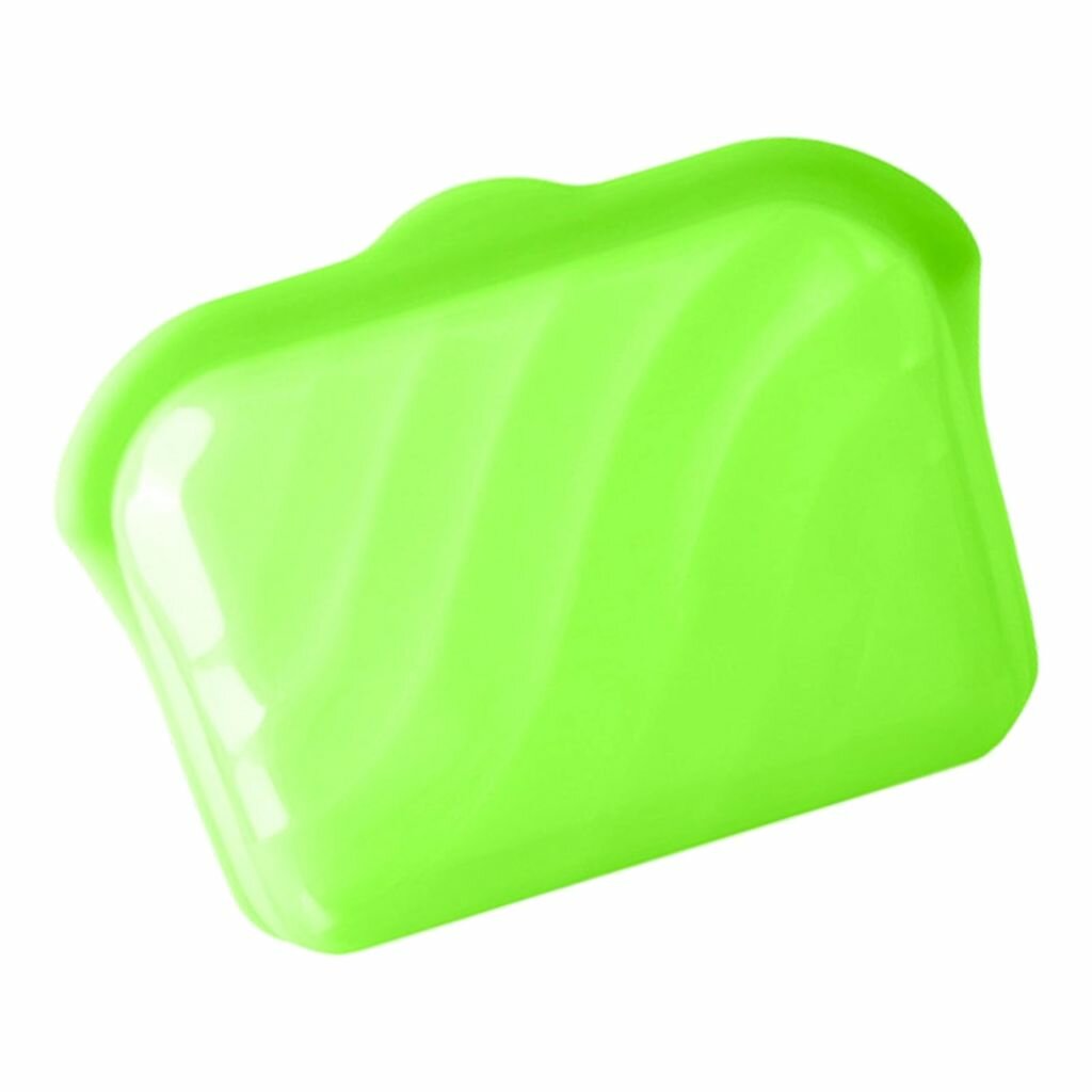 Многоразовые силиконовые пакеты для еды, Фиолетовый - L