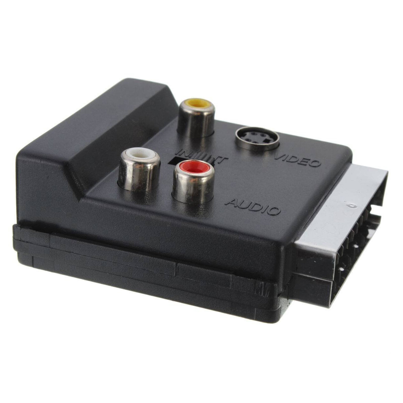 Конвертер SCART в Разъем 3RCA S Video AV TV с входом/выходом 20-Контактного Адаптера SCART в 3 RCA S Home Video Audio Video Adapter