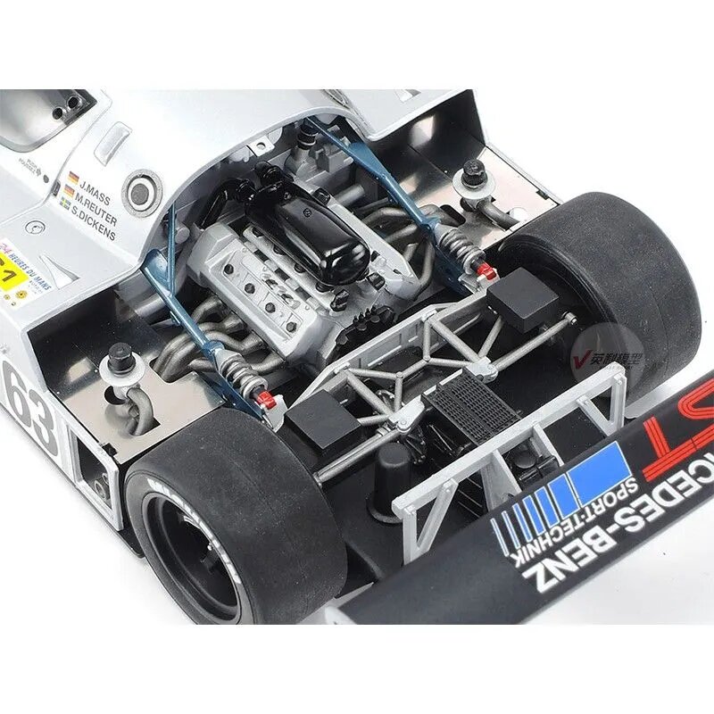 Сборная модель Tamiya 1989 Sauber Mercedes C9 1/24 Автомобиль из Японии — фото 1