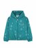 Плащ Hooded striped windbreaker