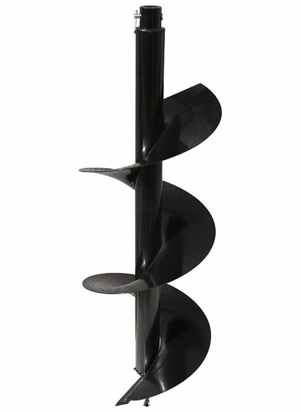 Шнек для мотобуров Союз ББС-01-250, 250 мм, длина 800 мм, одинарная спираль