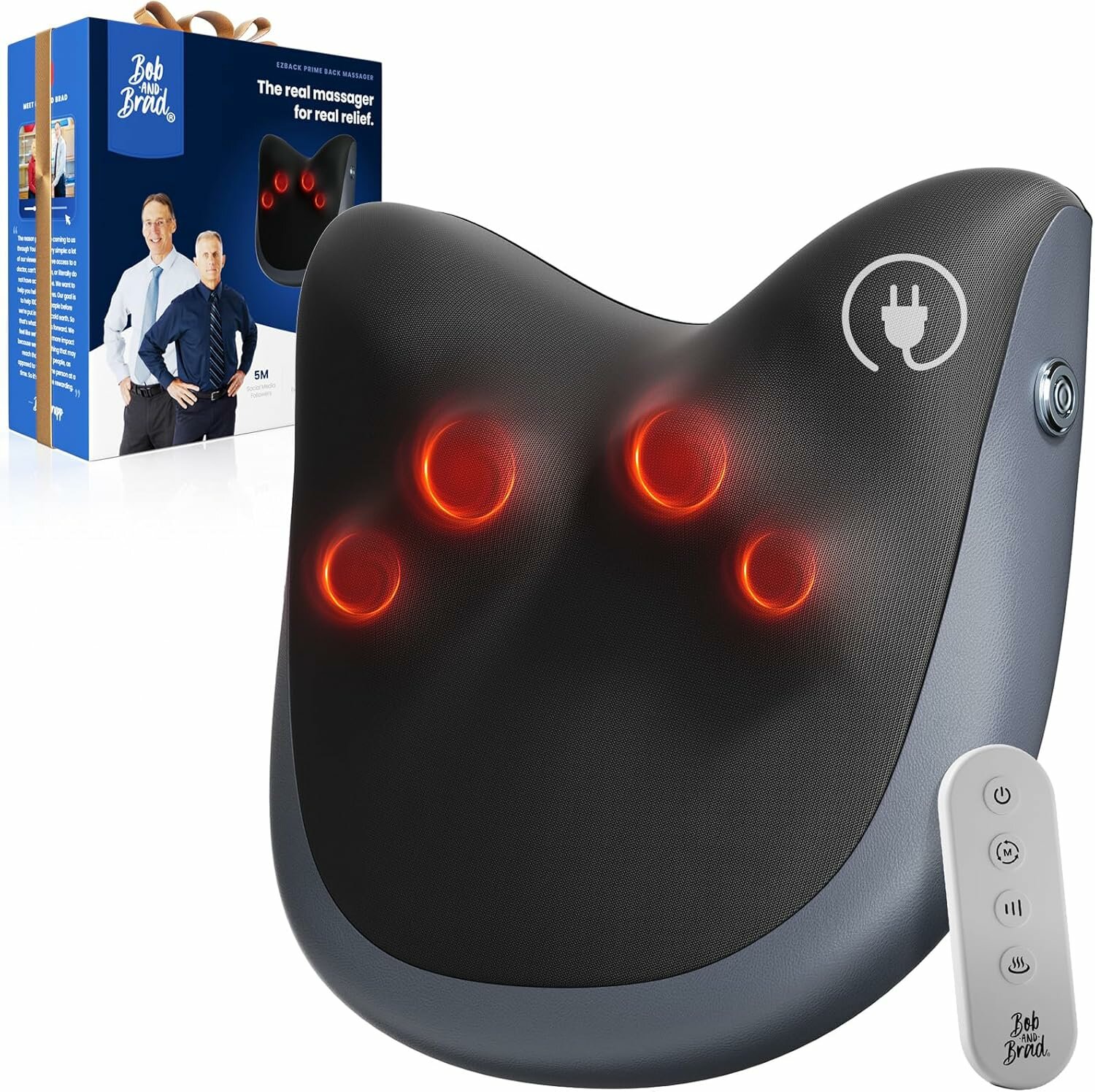 BOB AND BRAD Массажер для спины для снятия боли с подогревом EZBack Prime
