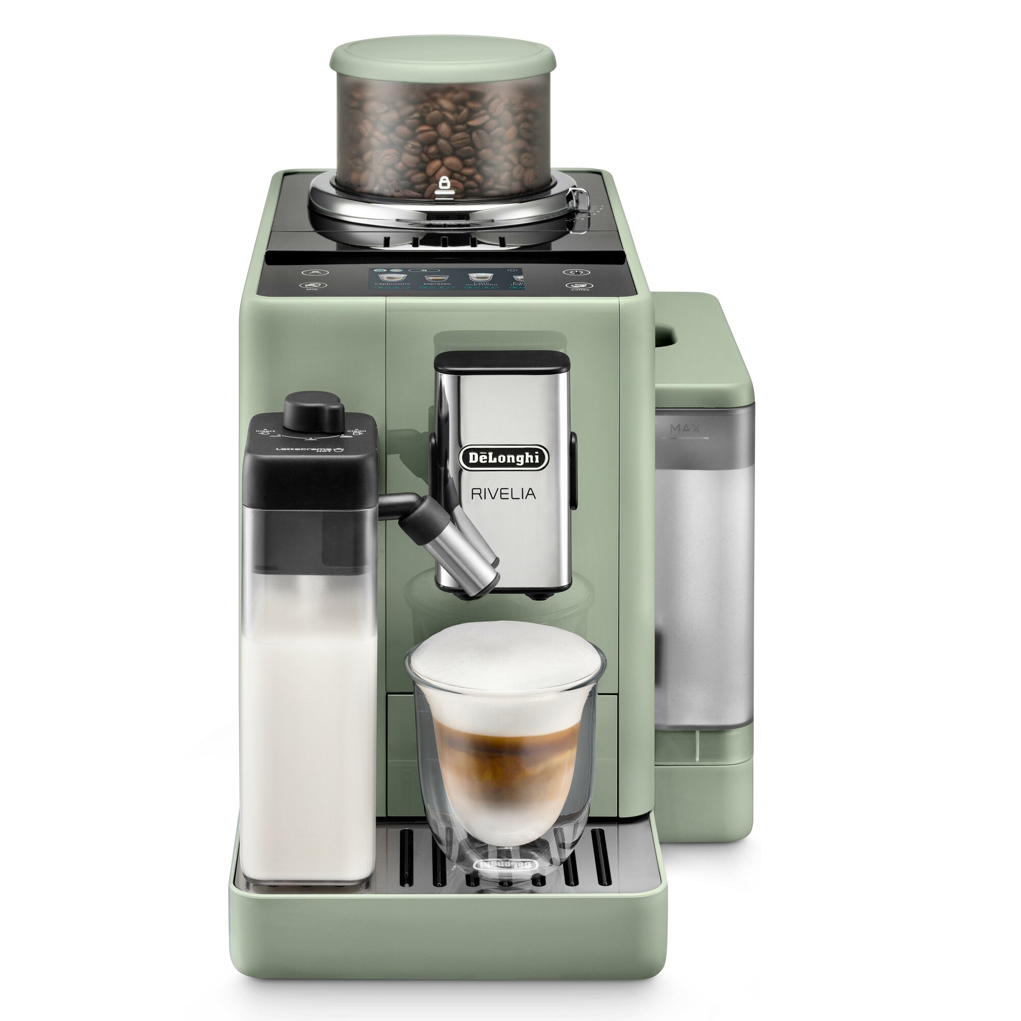 Автоматическая кофемашина DeLonghi EXAM441.55. GR Rivelia Зеленый