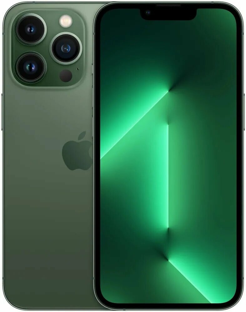 Восстановленный Apple Смартфон iphone 13 pro 6/128 ГБ, зеленый