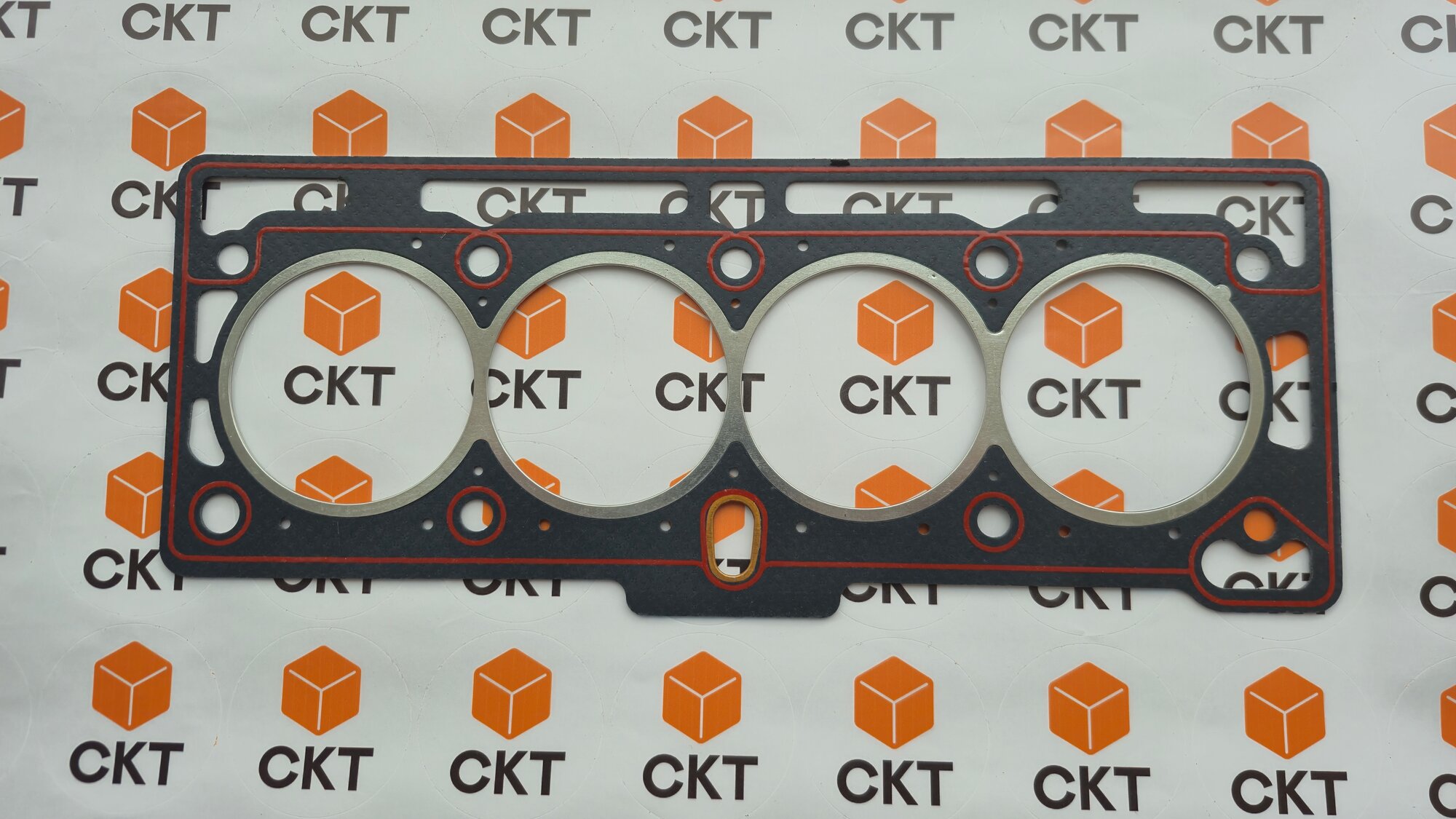 Прокладка ГБЦ Logan, LADA Largus 1.4/1.6 8 кл. безасбестовая(с герметиком) 8200296969-СКТ