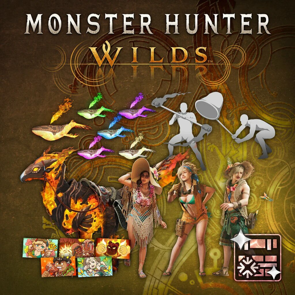 Дополнение Monster Hunter Wilds - Flamefete DLC Pack, цифровое издание PlayStation 5, регион Турция / код пополнения баланса