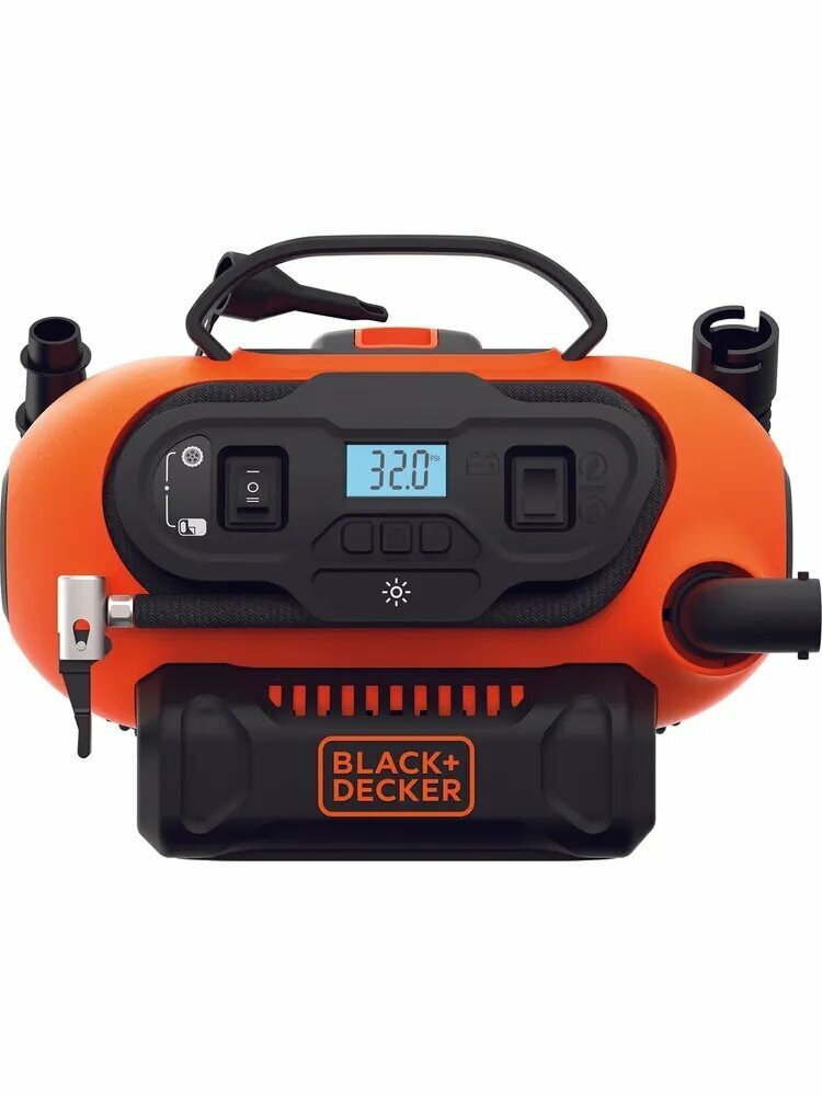 Black+Decker Компрессор Безмасляный, 90 Вт