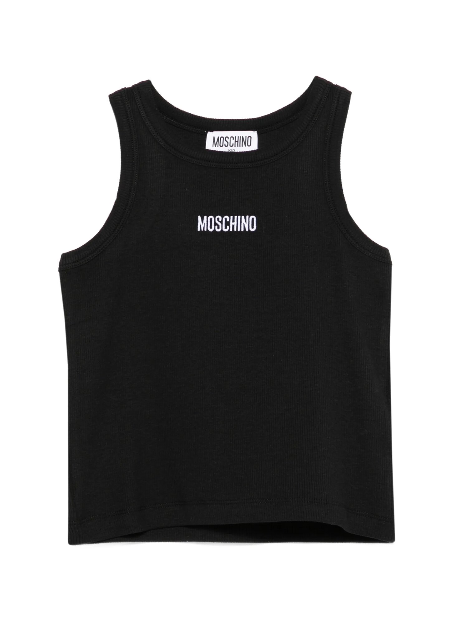 Топ Logo ribbed tank top