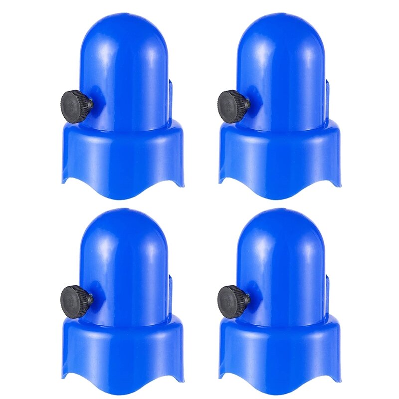 4 Шт Корпус Батута Диаметром 1,5 дюйма, Крышка Шестов, Верхняя Крышка Трубы Для Батута, Крышка Трубы Для Прыжков, Сменный Аксессуар