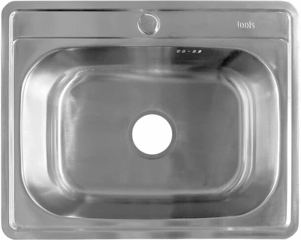 Мойка кухонная IDDIS Basic BAS53S0i77 металлическая, 53x43, прямоугольная, мойка для кухни, российская