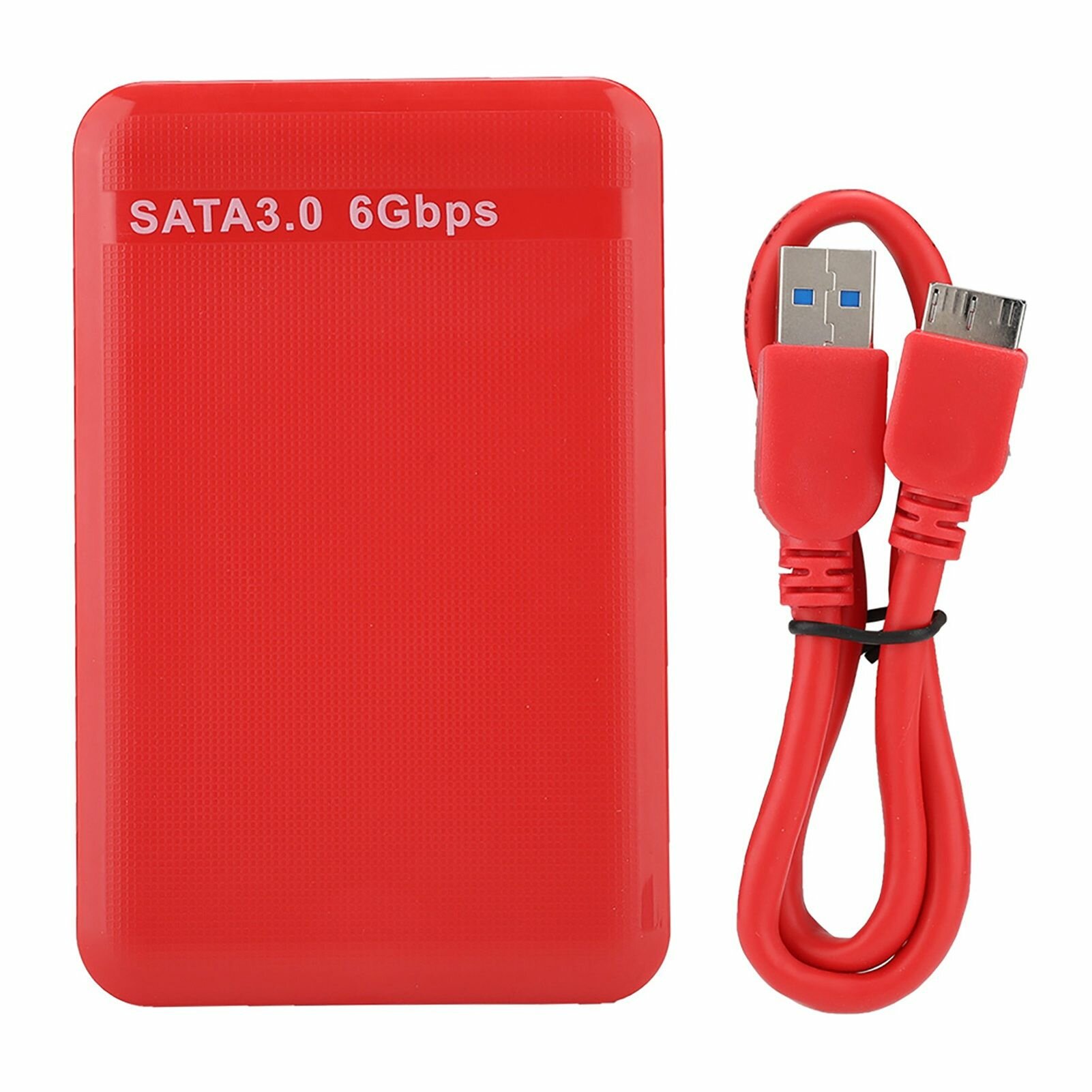 2.5 дюймовый внешний жесткий диск USB 3.0 SATA 3.0, 6 Гбит/с, UASP, для HDD и SSD, без инструментов, с LED-индикатором