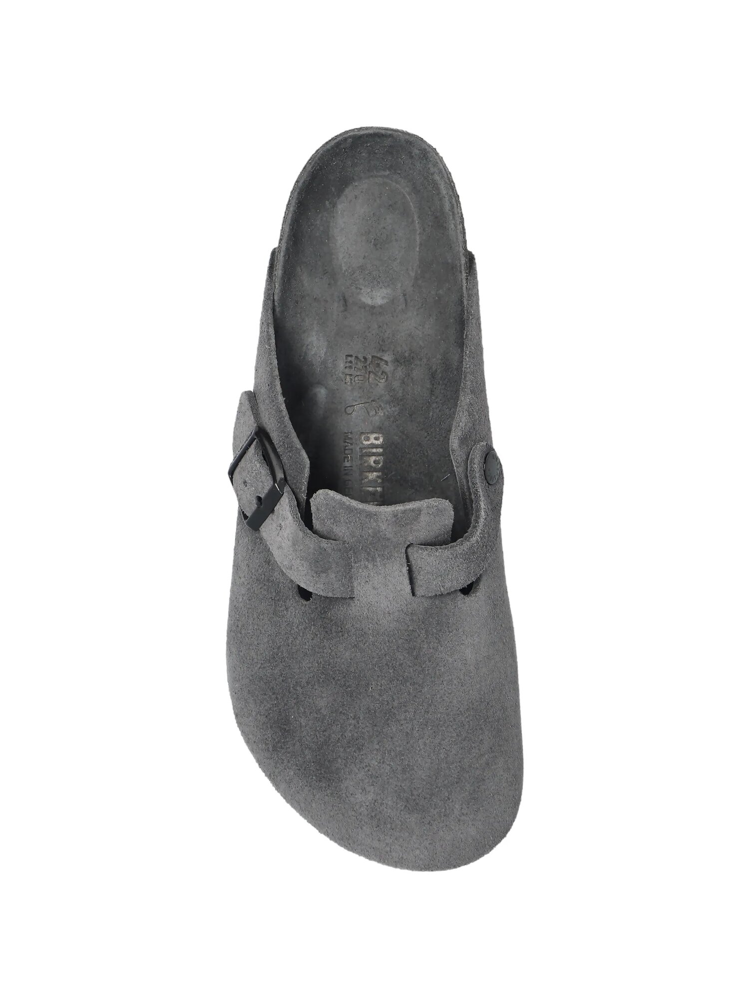 Босоножки Birkenstock Boston buckle-strap clogs, размер 43 EU, серый — фото 1