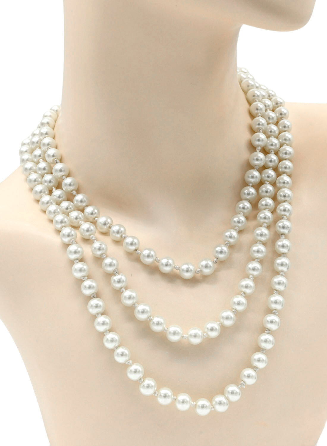 Бусы, жемчуг имитация