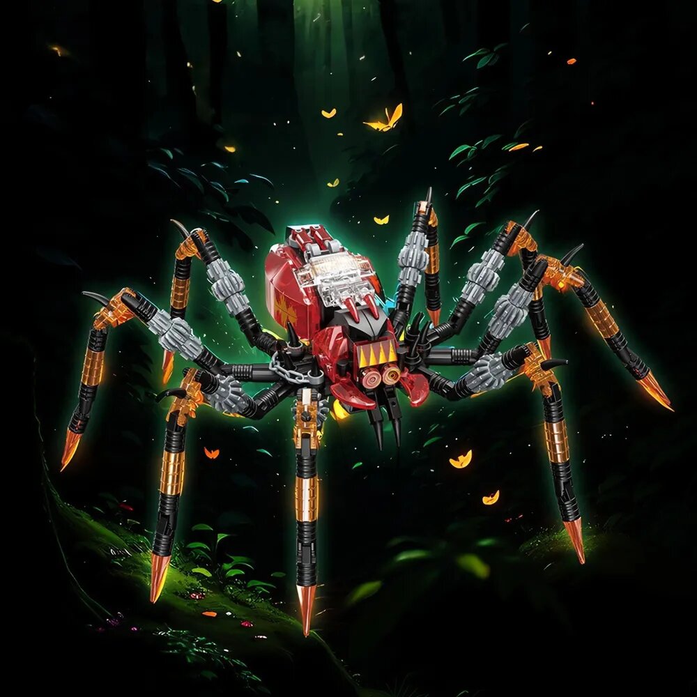 Мини-конструктор, Царство насекомых Паук 3D Модель для детей