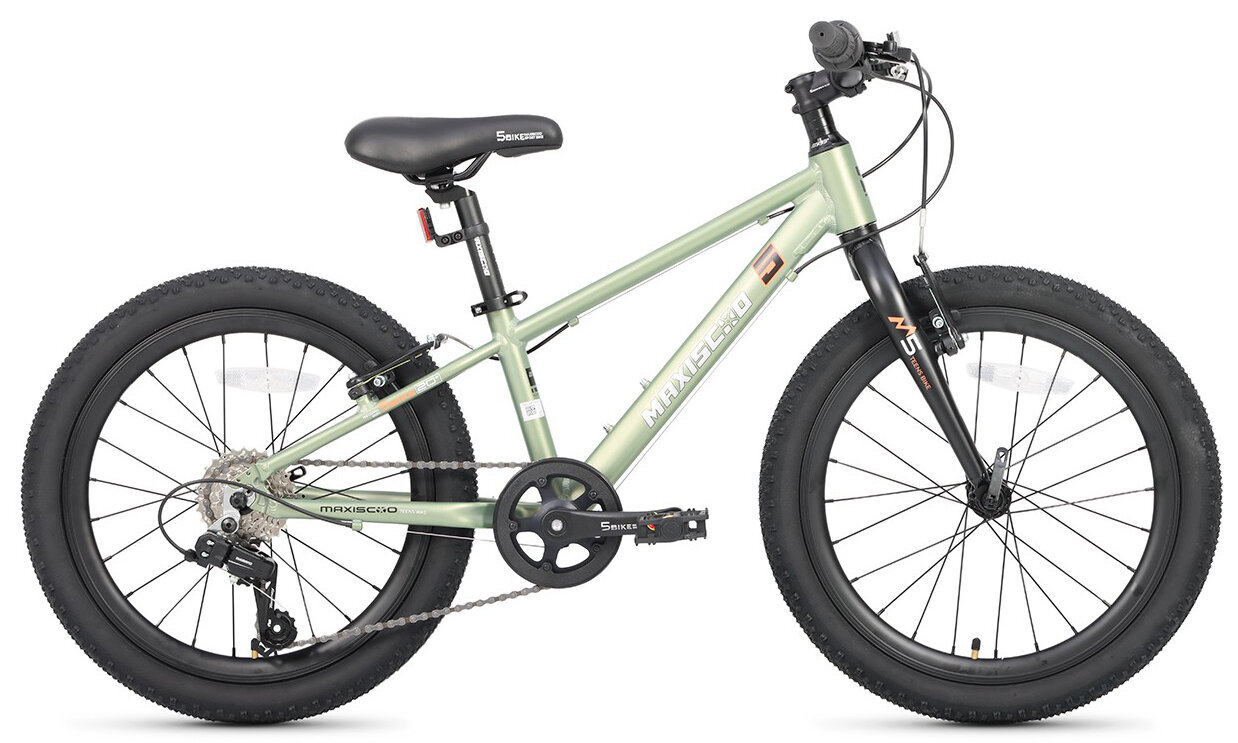 Детский велосипед Maxiscoo 5Bike 20' Boy (2025) 20 Хаки (120-140 см)
