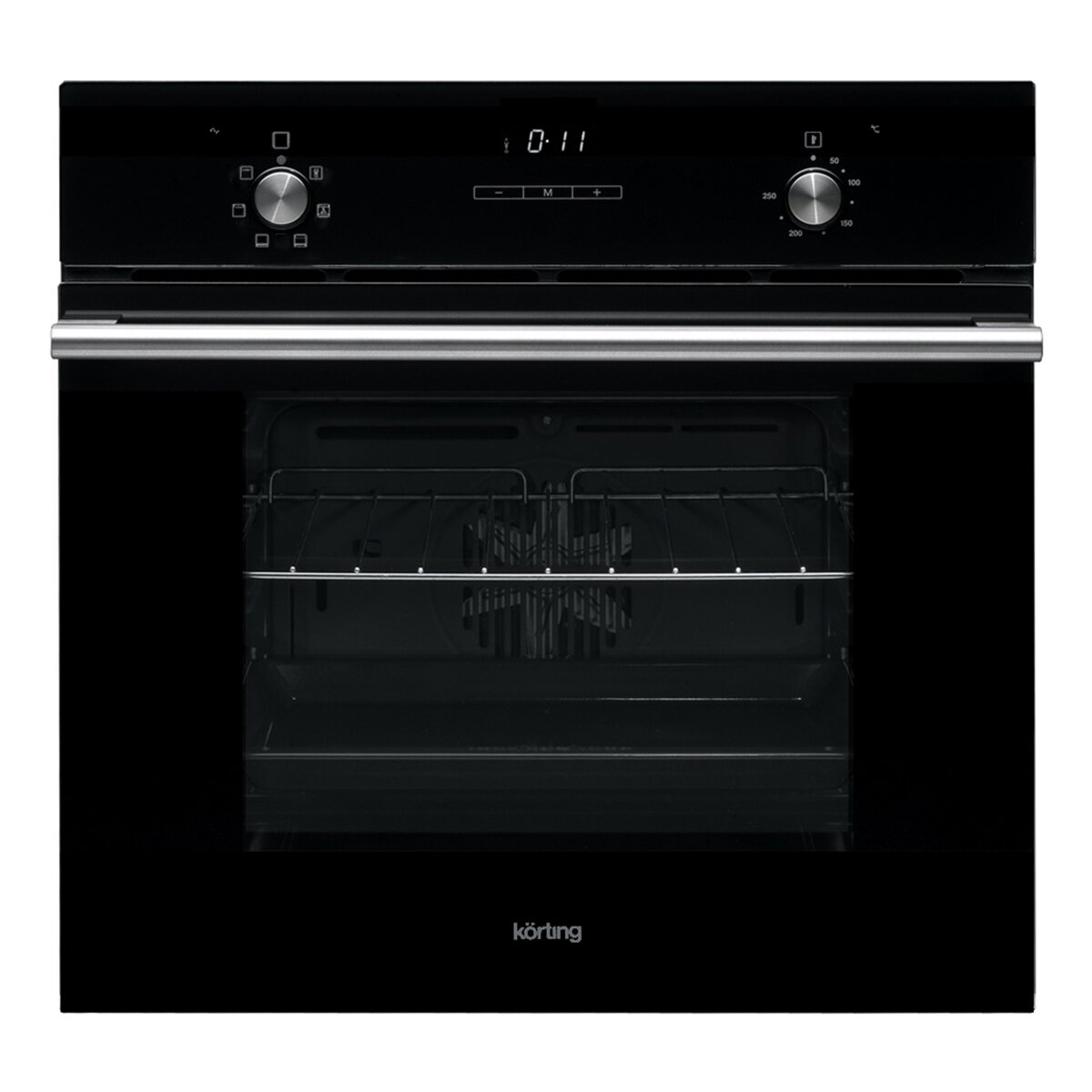 Духовой шкаф Korting OKB 760 FN Crystal, черный, электрический, 60 см