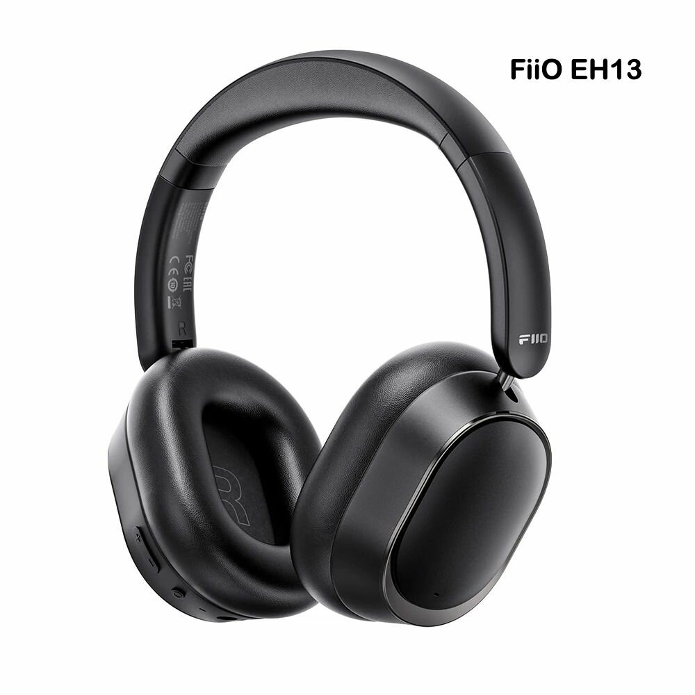 FiiO EH13 Беспроводные наушники с шумоподавлением, Гибридные накладные наушники ANC Bluetooth, время воспроизведения 45 часов