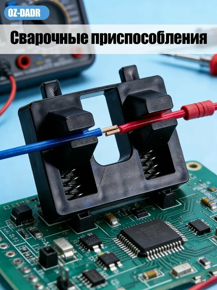 Сварочный кондуктор / и держатель для пайки проводов / электроники Фиксатор ремонта / DIY инструмент мастерской