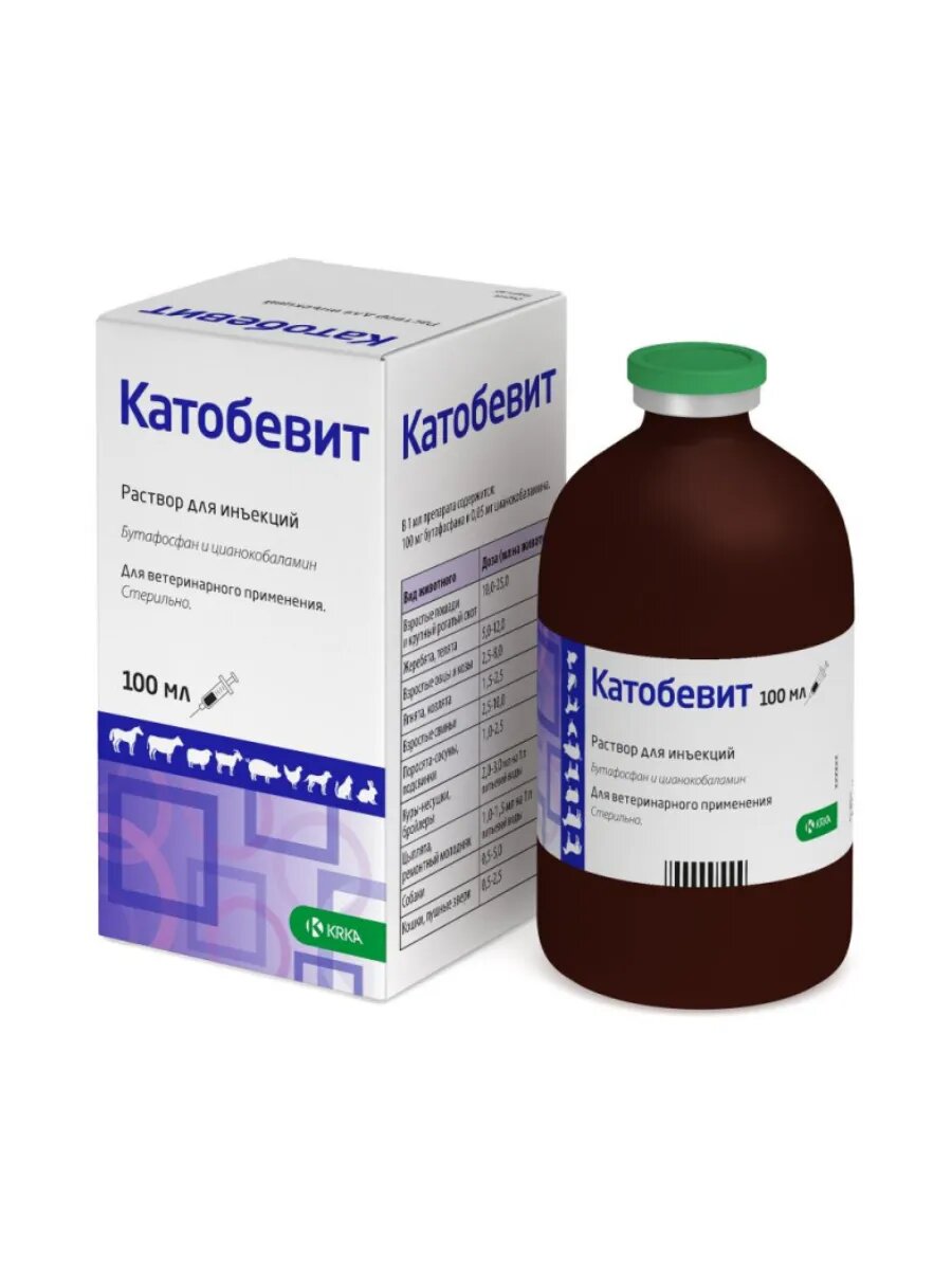 Катобевит 10 , раствор для инъекций, 100 мл