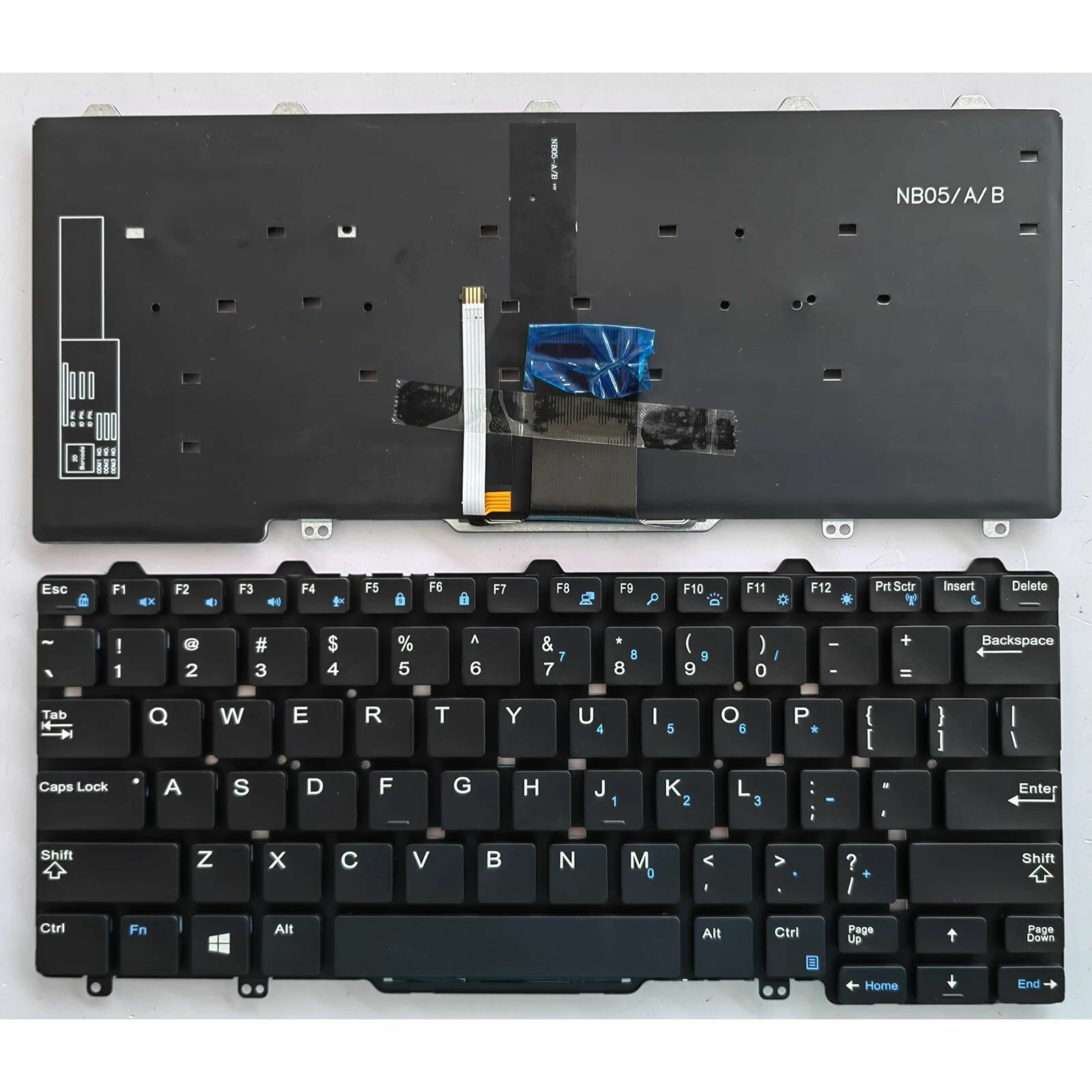 Американская клавиатура для ноутбуков DELL Latitude E7250 3150 3160 E5250 E5270 E7270 04PTJF 0D2C6M клавиатура ноутбука