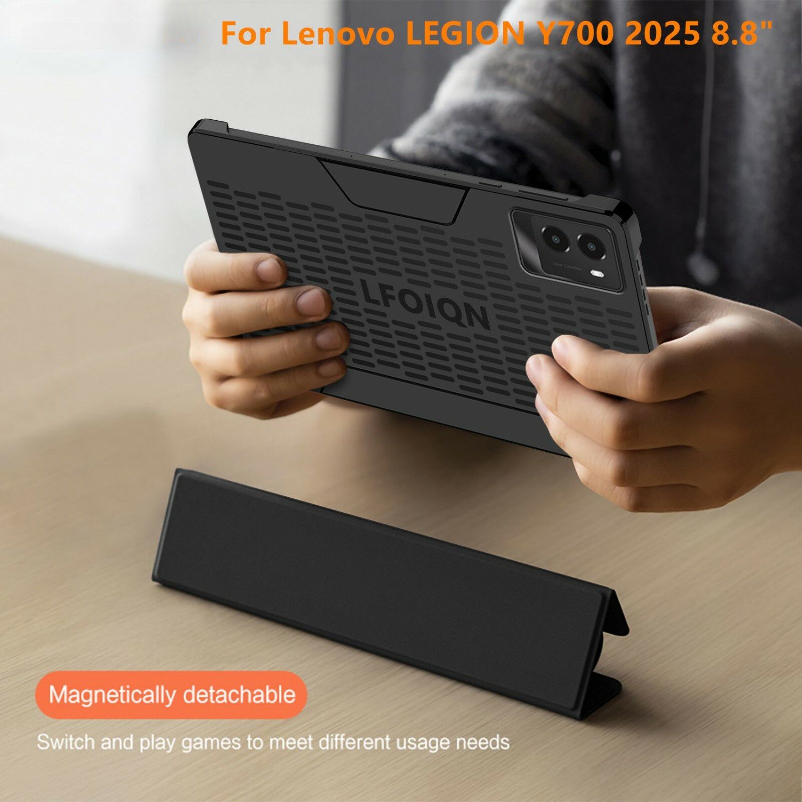 Чехол MyPads для планшета Lenovo Legion Y700 8.8 с подставкой, антирефлексный, ударопрочный