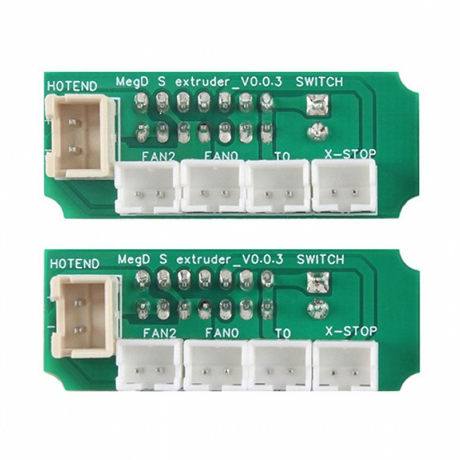 Плата адаптеров MyPads HOTEND temp & extruder V2.0.3 SWITCH для переноса термисторов в 3D-принтере Anycubi i3