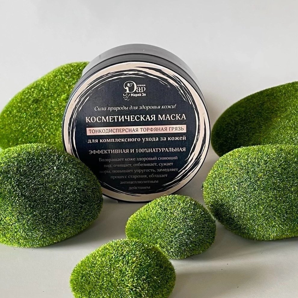 Маска косметическая "Торфяной дар", для комплексного ухода, с лифтинг-эффектом, 200 мл