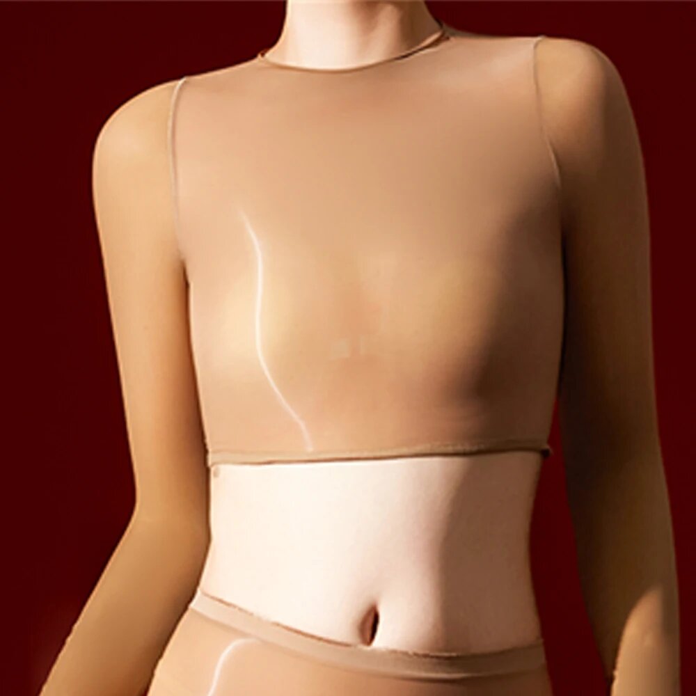 Колготки с укороченным топом Only Brown Top