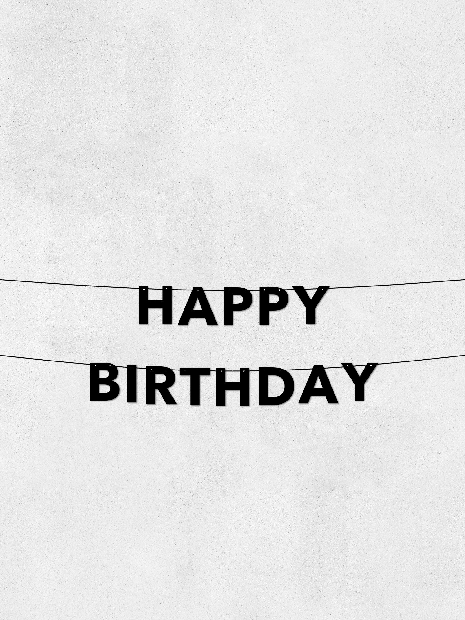 Гирлянда из букв Happy Birthday - Долговечный декор для праздников, фотосессий и интерьера, 10 см высота букв