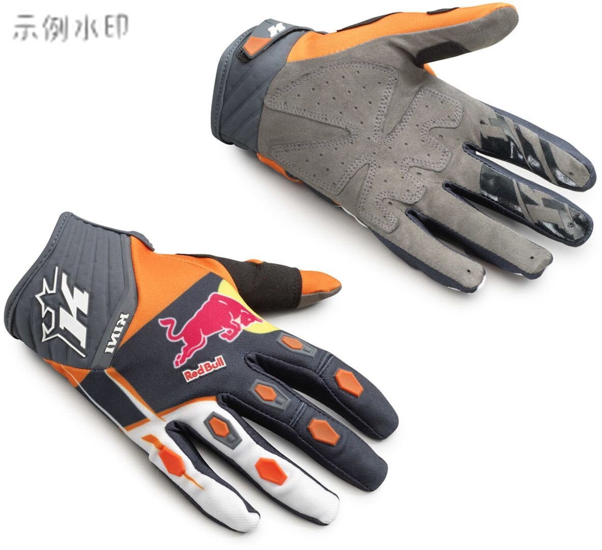Kini Red Bull Competition V2.1 Перчатки для мотокросса SIZE: L