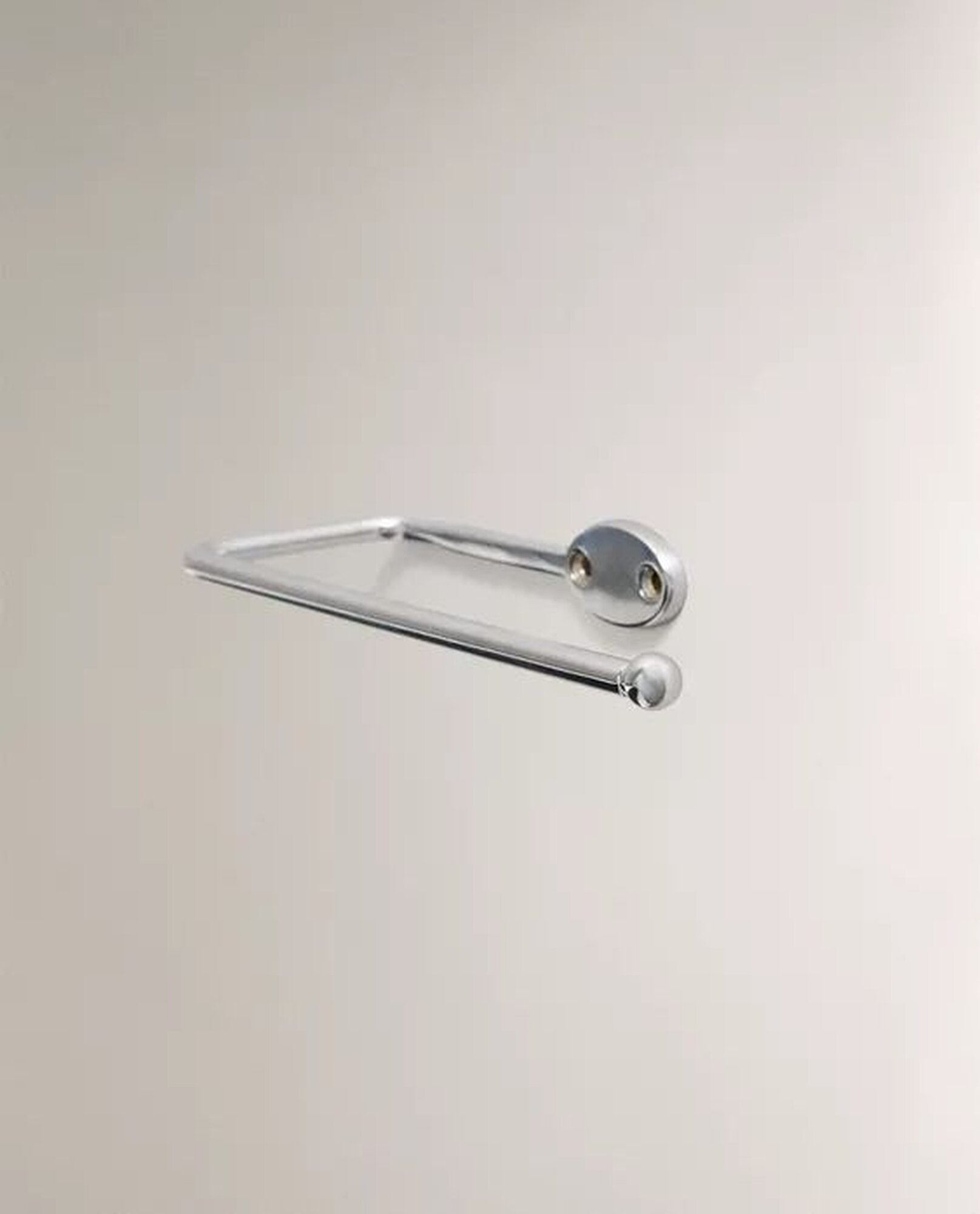 Держатель для туалетной бумаги ZARA HOME 5537/744/808 - из нержавеющей стали, 1 шт, 2.25 х 15 х 7 см, цвет серебряный