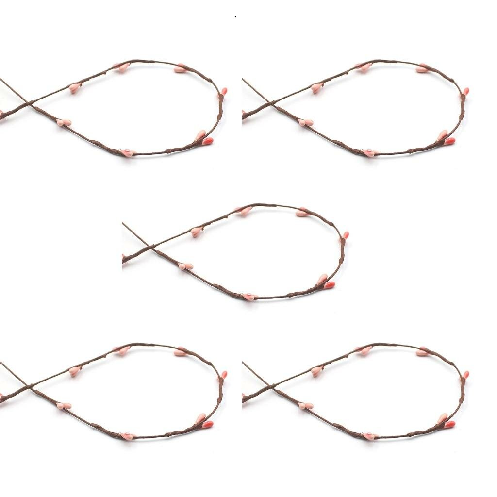 Искусственные виноградные прутья из ротанга, Оранжевый