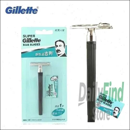 Мужская бритва BLUE BLADES 1 держатель для ножа + 1 лезвие