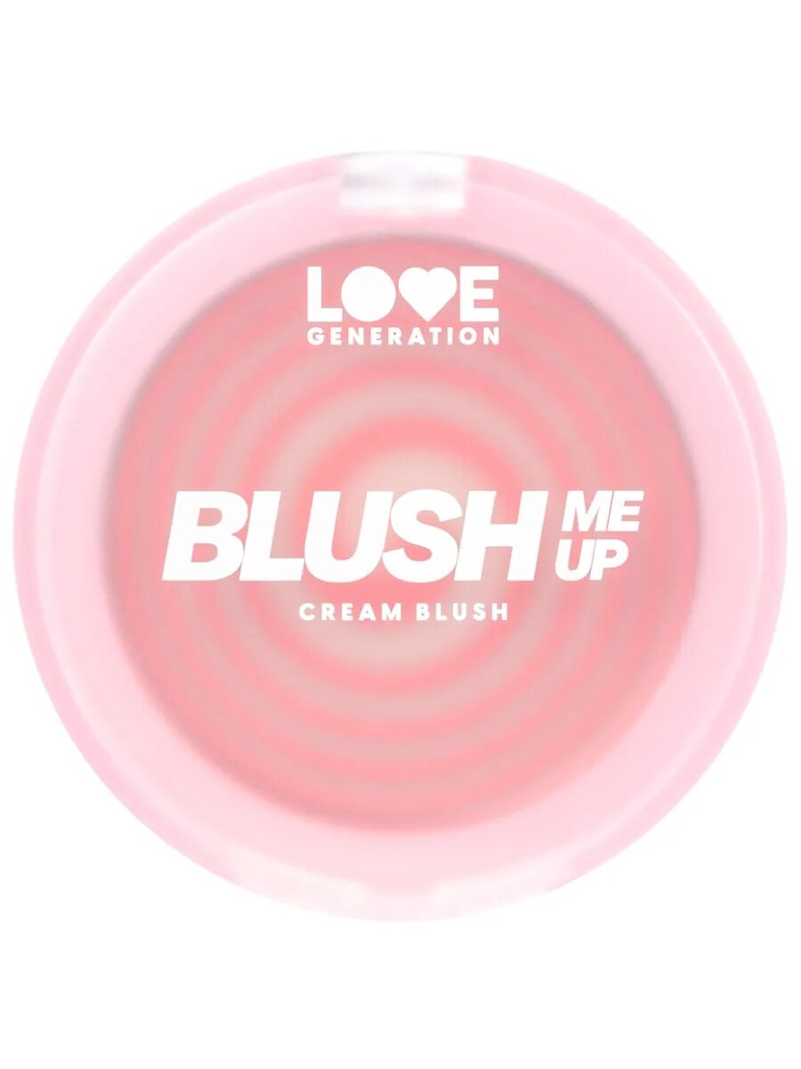 Румяна для лица Love Generation кремовые розовые Blush Me Up тон 02