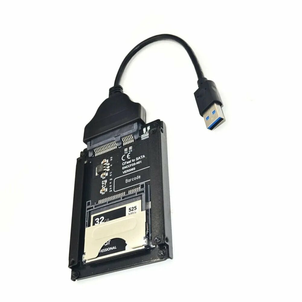 CFast 2.0 в SATA3.0 Card Adapter Reader Конвертер для портативных ПК