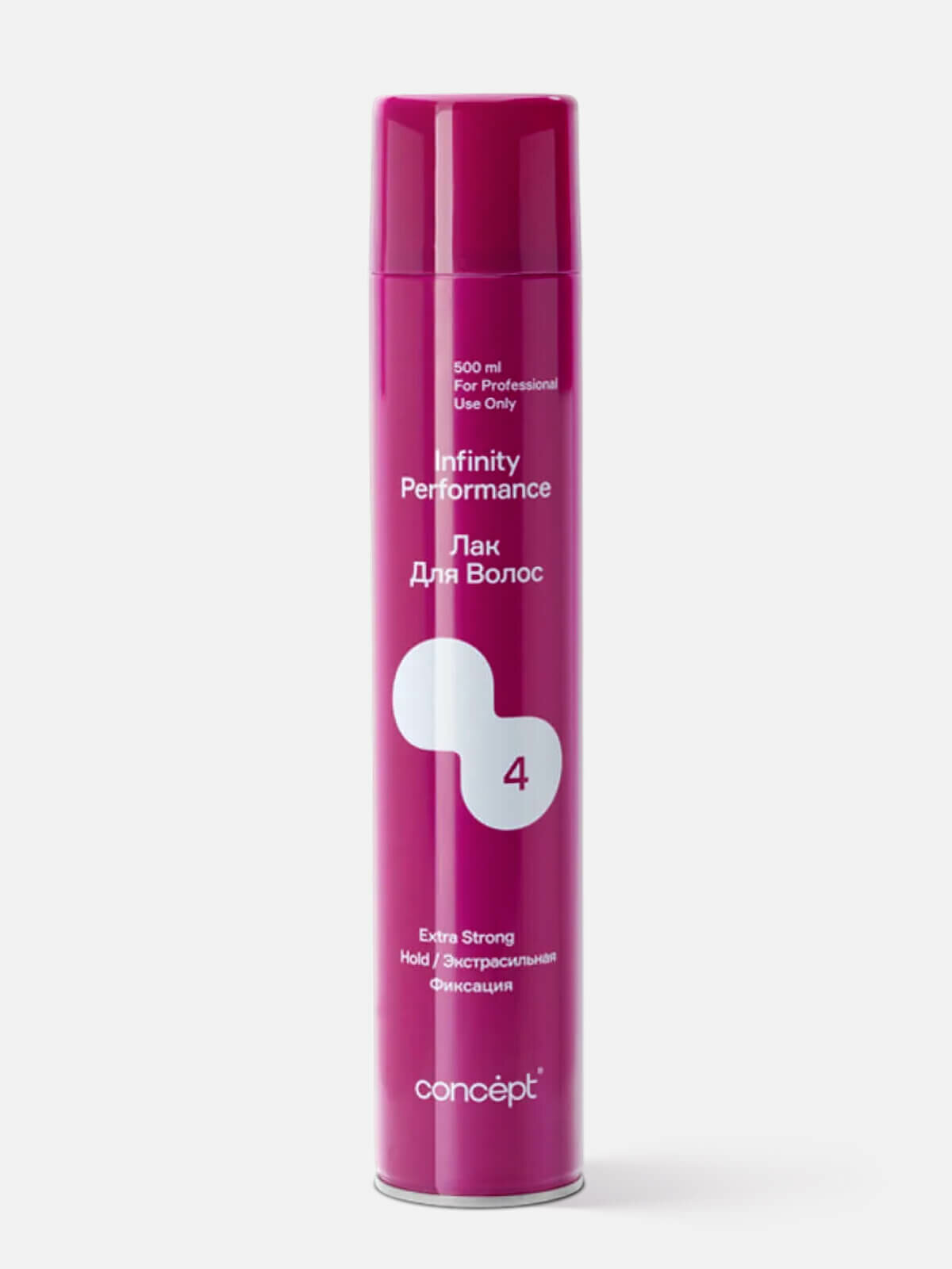 CONCEPT Лак для волос Infinity экстрасильной фиксации, 500 мл