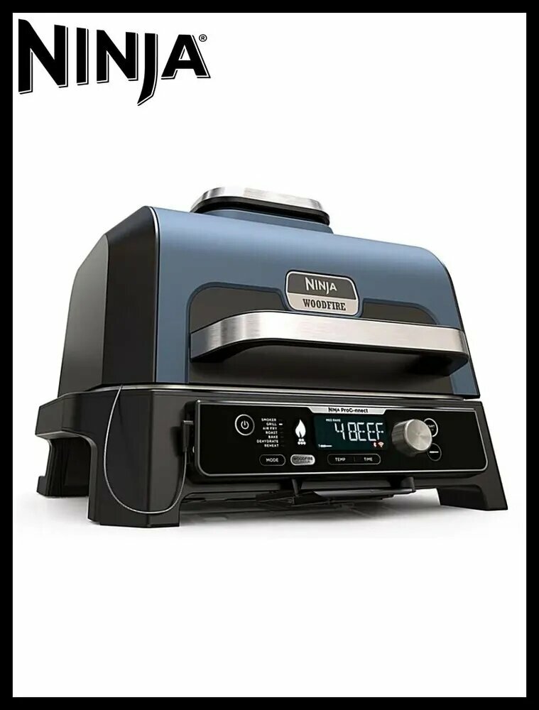 Электрический гриль Ninja Woodfire XL OG901EU 1395 см2