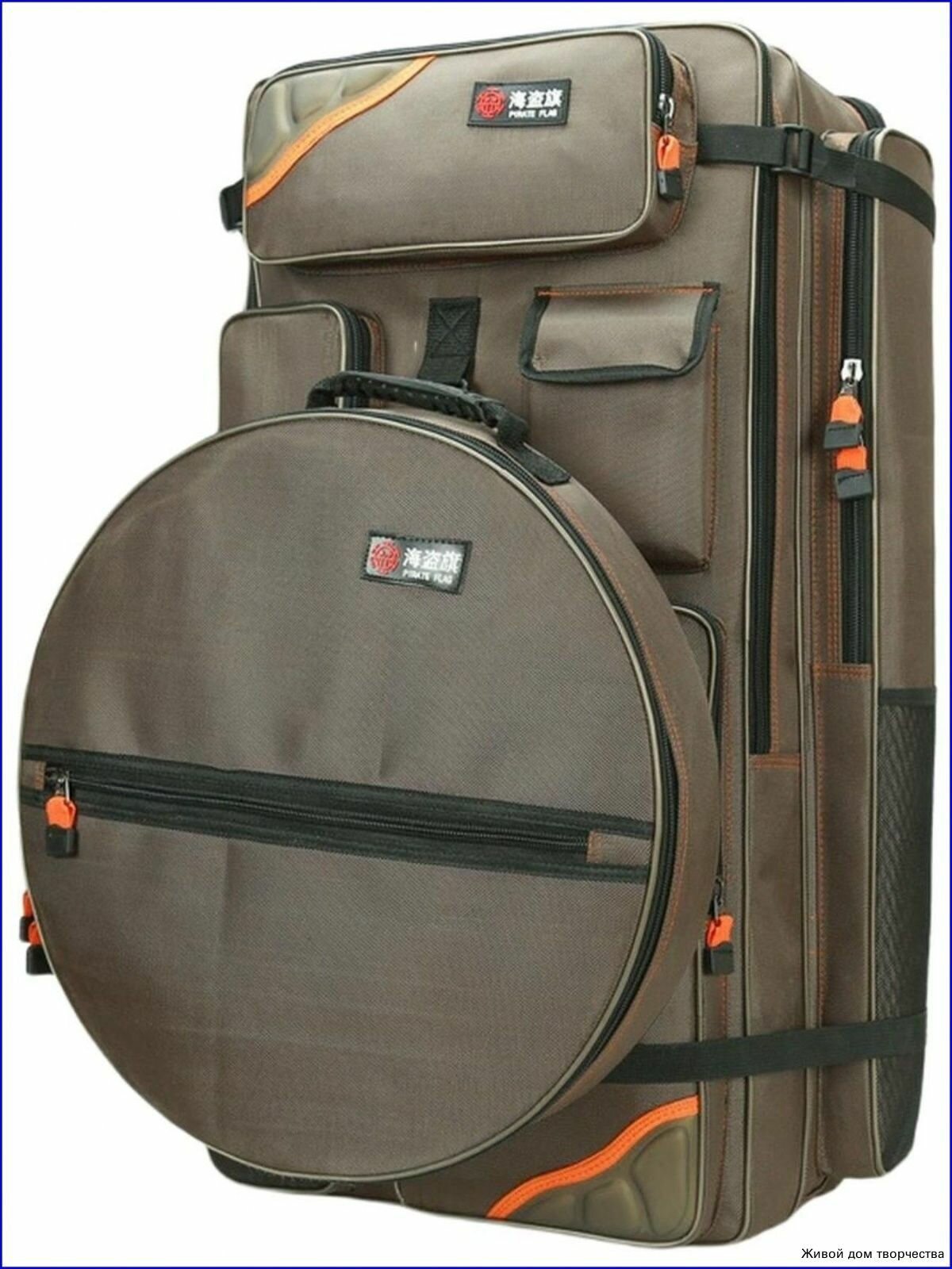 Сумка, рюкзак для рыбалки, охоты # 2322530949 под, садок, рыболовный, с