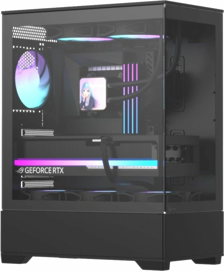 Корпус Formula Crystal Z1 V2 без БП черный