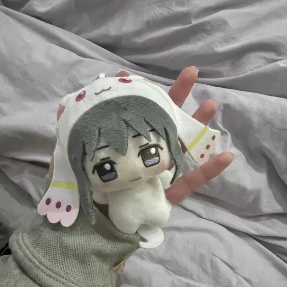 Плюшевая кукла Madoka Magica, 10 см, Grey