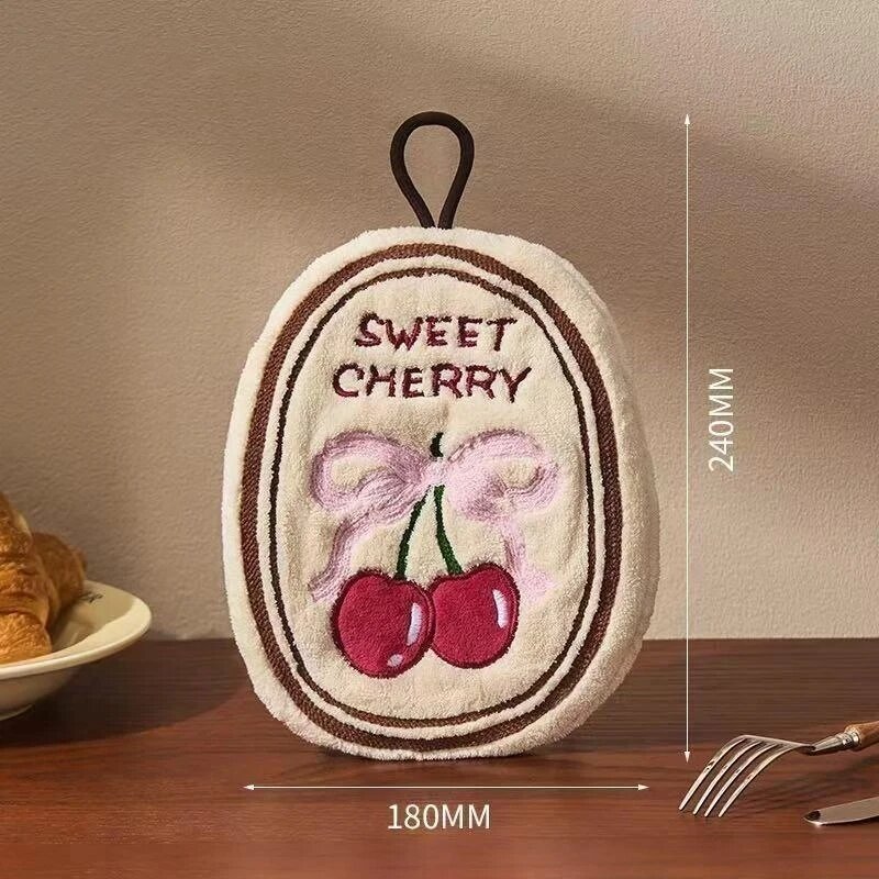 Полотенце для рук "Sweet Cherry", 180x240 мм, Бордовый, A2