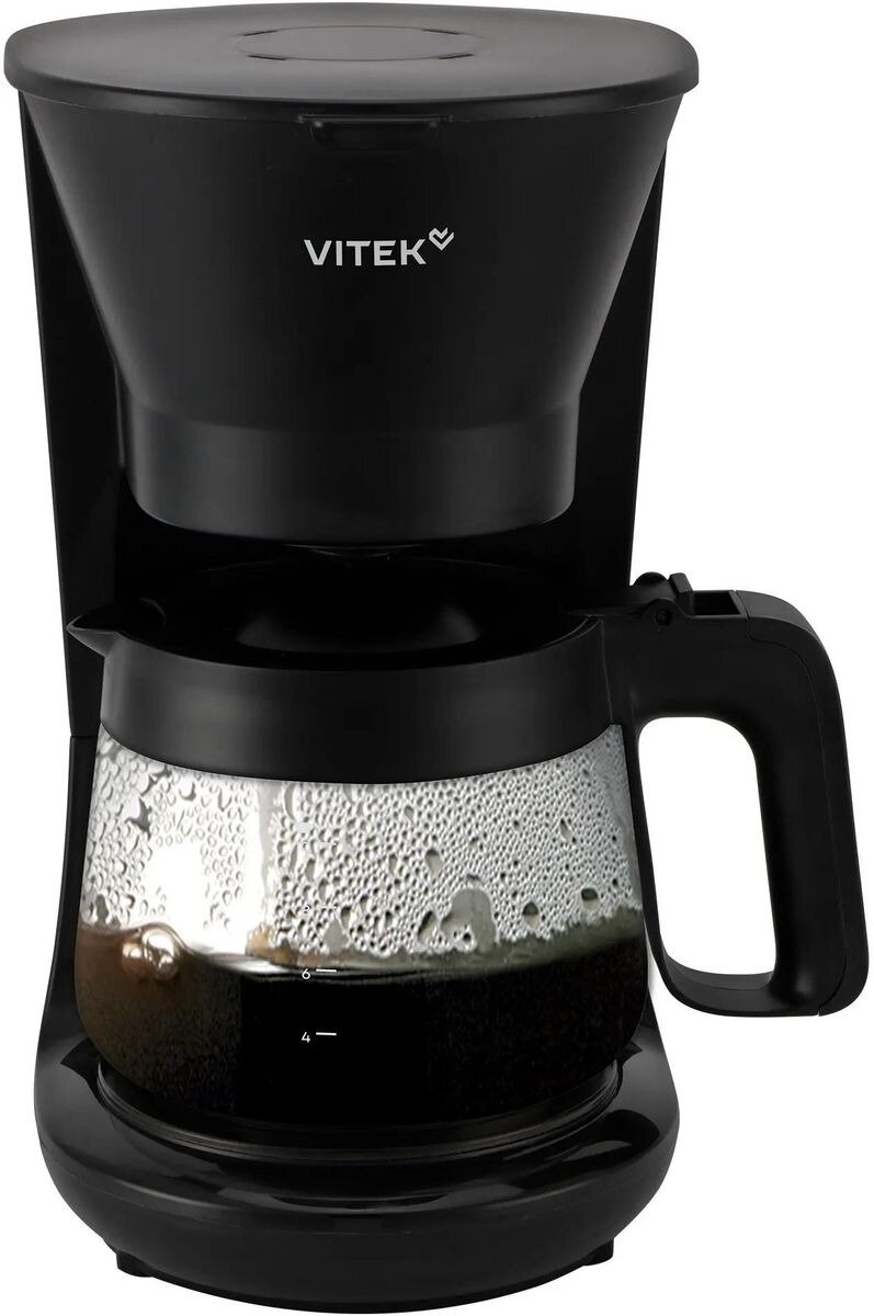 Кофеварка капельная Vitek VT-CMD1700 900Вт черный