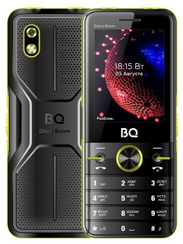 Мобильный телефон BQ 2842 Disco Boom Black+Yellow