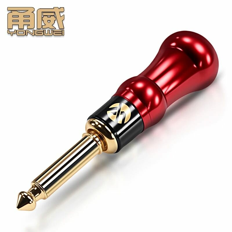YONGWEI TC022 позолоченный аудиоразъем 6,35 мм Mono plug, 1 шт