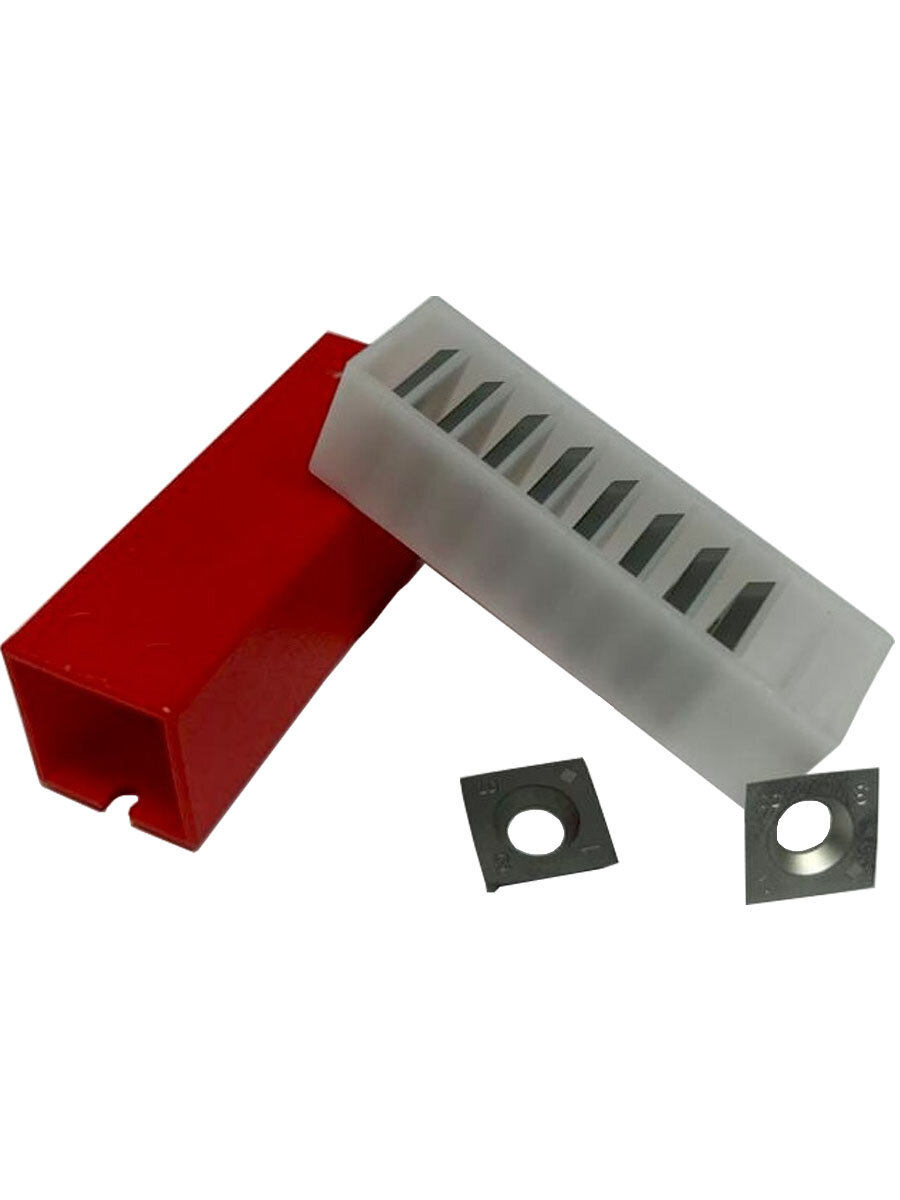 Комплект ножей HM 15x15x2,5 мм, R150 для вала helical (10 шт)