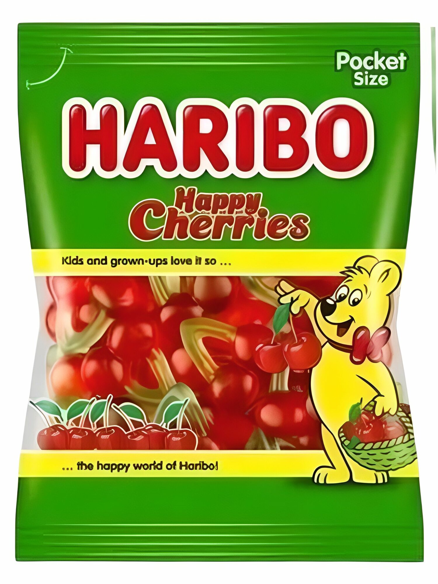 Мармелад жевательный Haribo / Харибо Счастливая Вишня, 100 гр. (Испания)