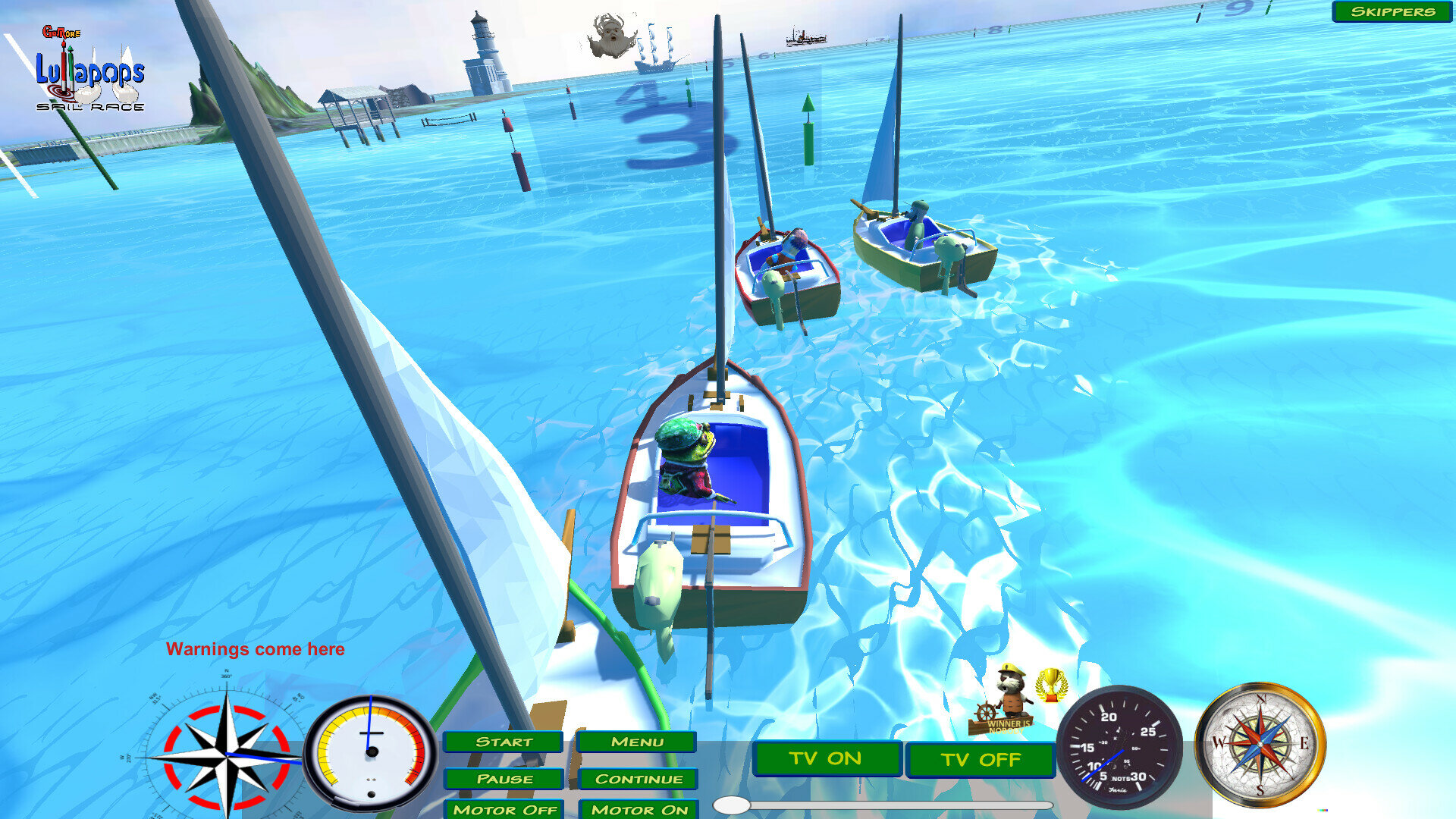 Lullapops Sail Race PC Steam Ключ • Активация Steam • регион Весь мир