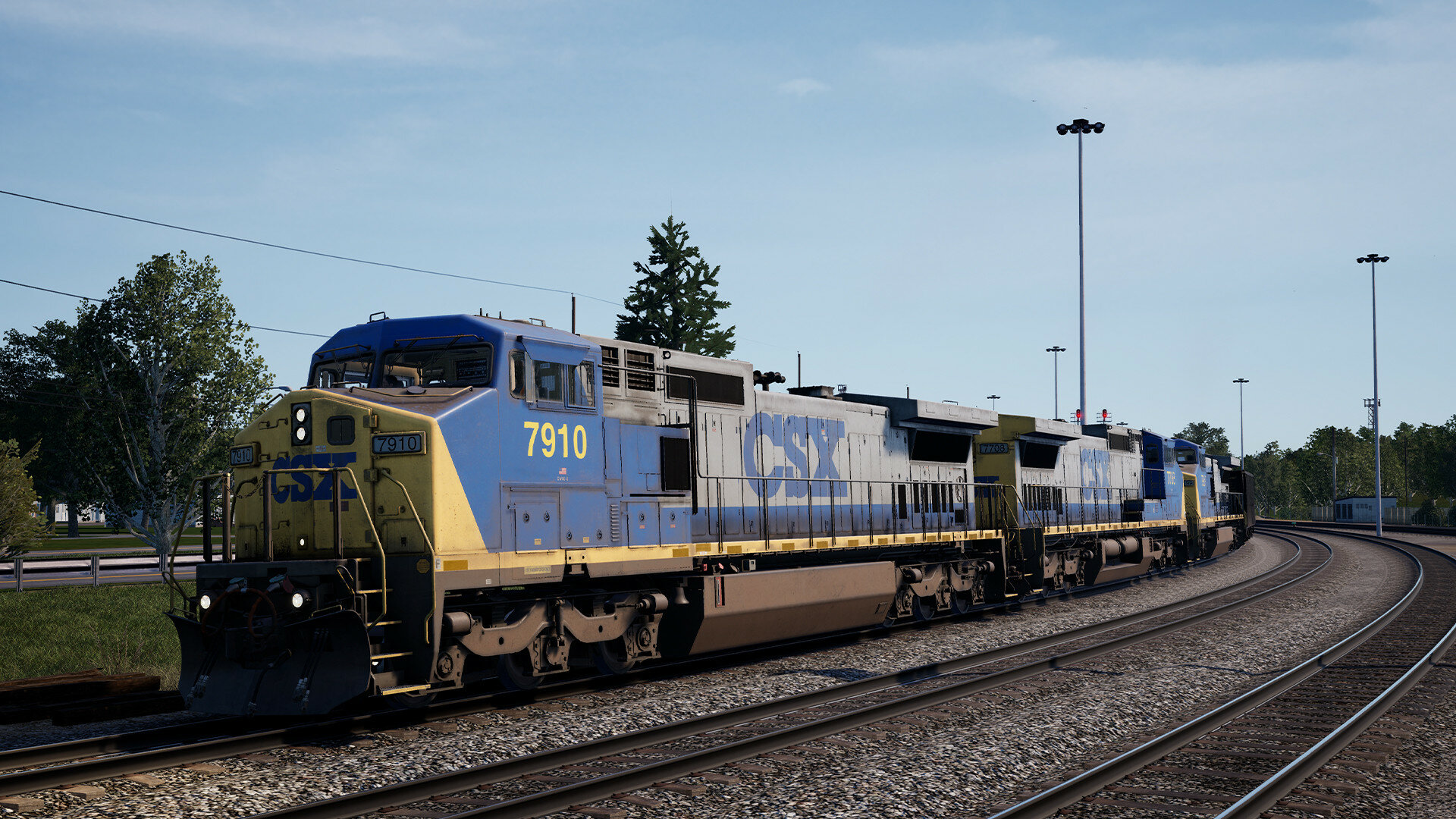Train Sim World 2 - CSX C40-8W Loco Add-On DLC Steam Ключ • Активация Steam