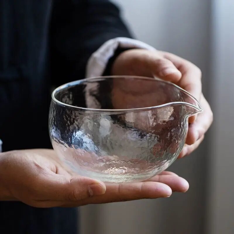 Чаша для матча из стекла 500 мл Glass Matcha Bowl